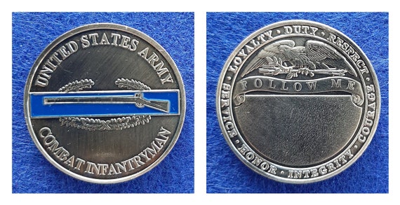Challenge Coin: US Army Combat Infantryman's Badge CIB | Etsy
