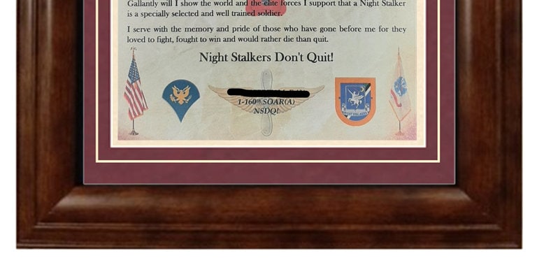 BEST U.S. Army 160th SOAR Night Stalker's Creed Aged - Etsy