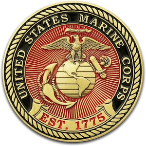 Challenge Coin: Marine Rank E-5 Sergeant - Etsy