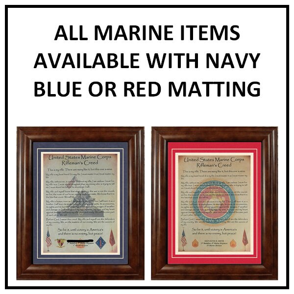 BEST U.S. Marine Corps NCO Noncommissioned Officer's Creed - Etsy