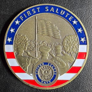 Challenge Coin: US Army Officer First Salute ALL Branches Available - Etsy