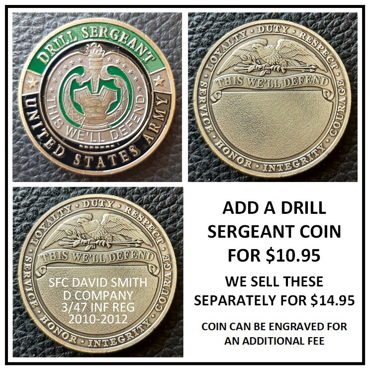 NICE or BETTER U.S. Army Drill Sergeant Creed PERSONALIZED | Etsy