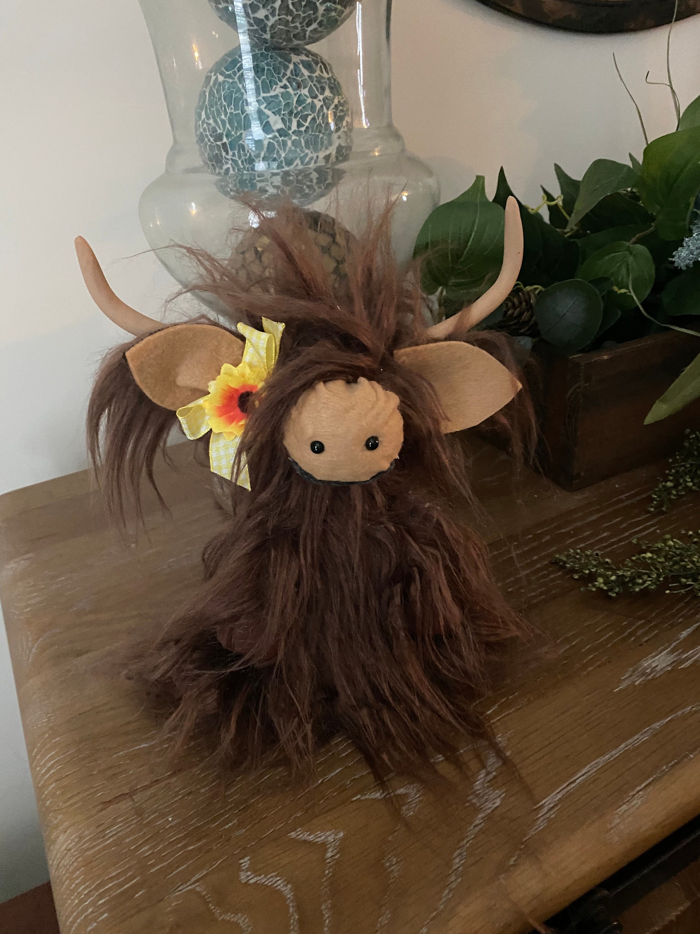Highland Cow Gnome - Etsy