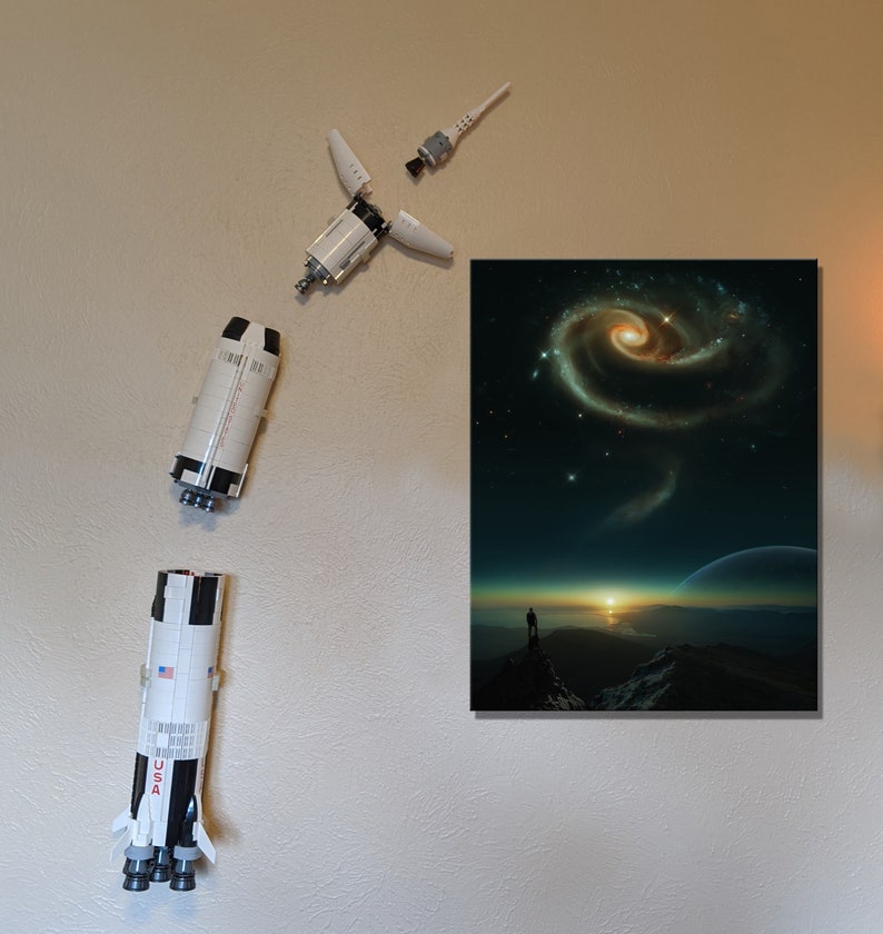 Wall Mount Kit V2 for Apollo Saturn V Rocket - Etsy