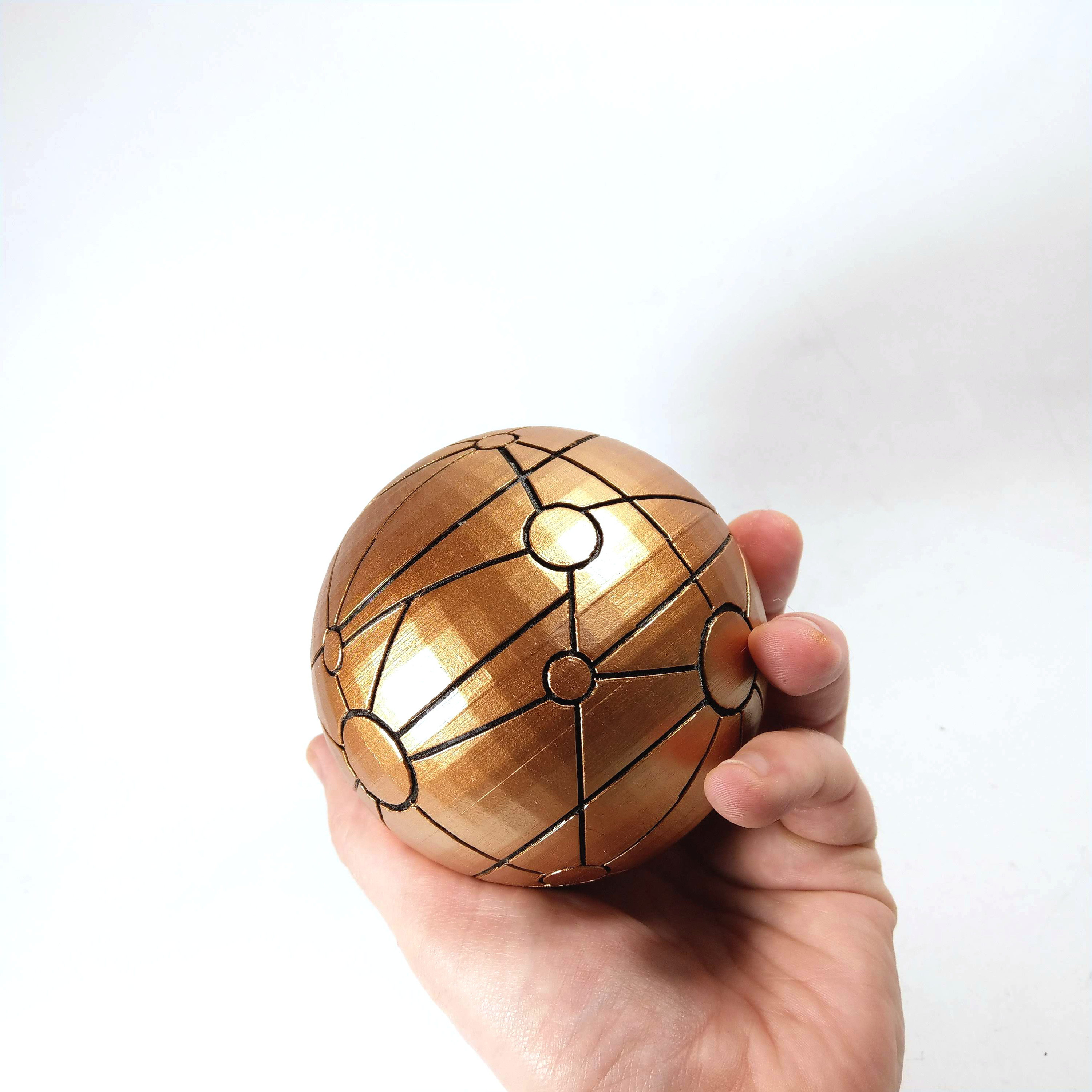 Treasure Planet Map Ball Design