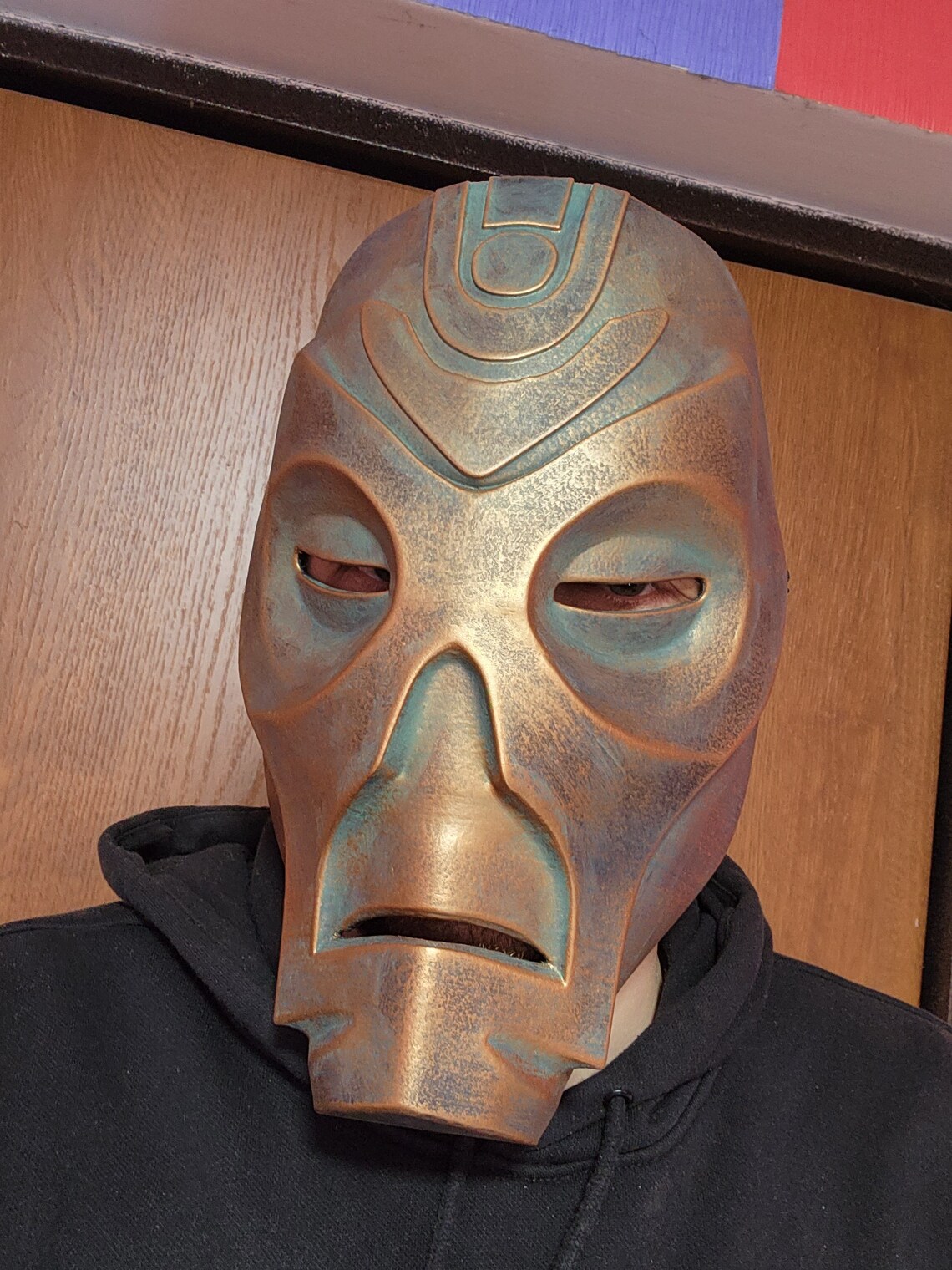 Dragon Priest Mask Old Bronze Cosplay Replica Prop Handmade - Etsy