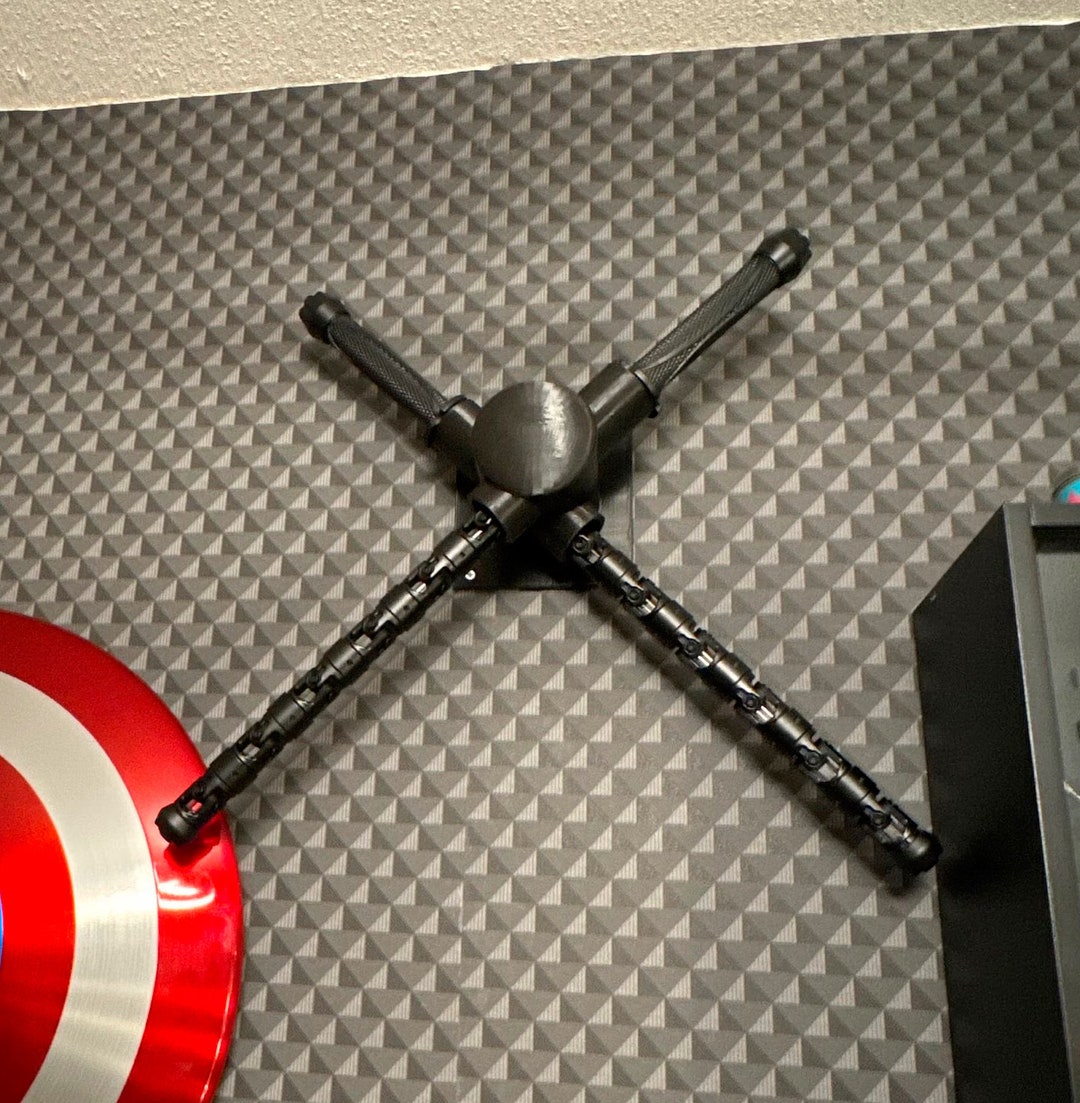 Wall Mount for Black Widow Batons in Black - Etsy