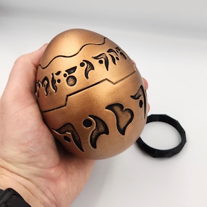 Jak and Daxter Precursor Orb Rose or Gold With Stand Handmade - Etsy