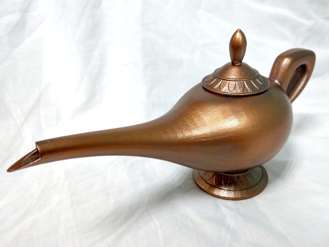 Handmade Genie's Lamp 3D Printed and Painted - Etsy