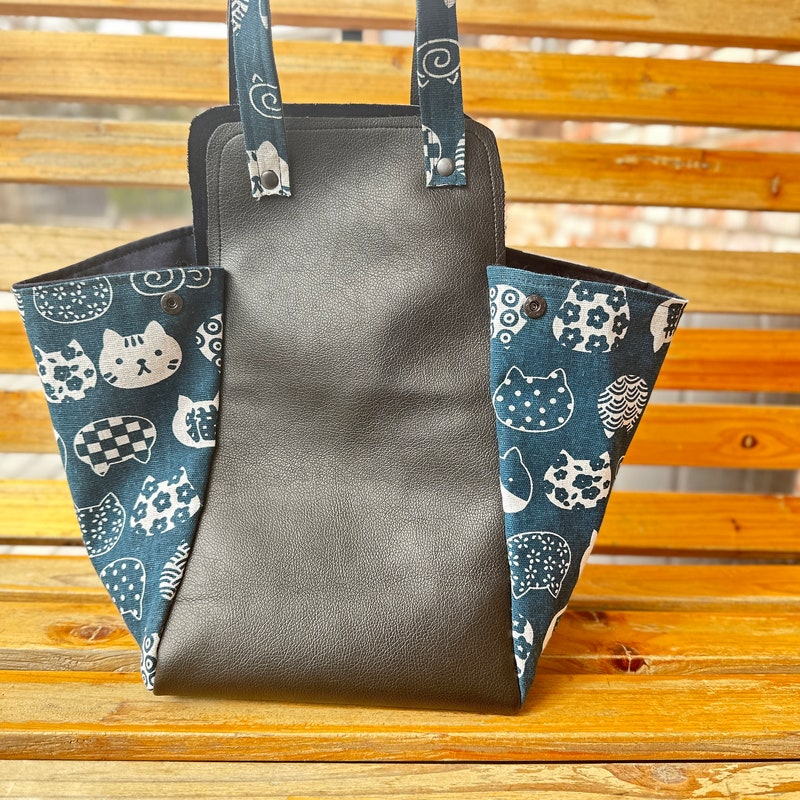 Recycled Fabric Bag - Etsy