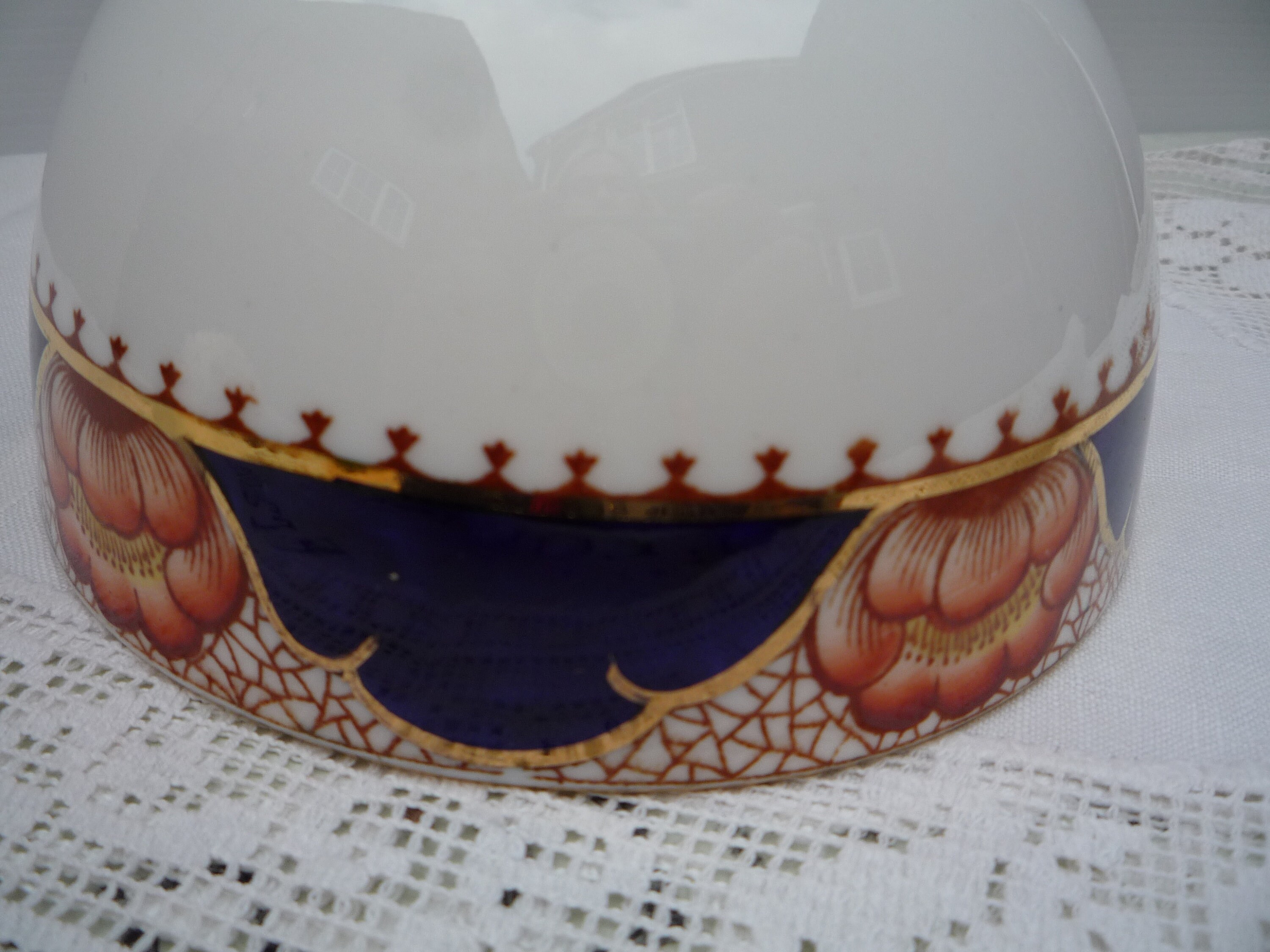 Vintage 'Imari style' Sugar BasinHeathcote China Sons AD 1858 Made in ...