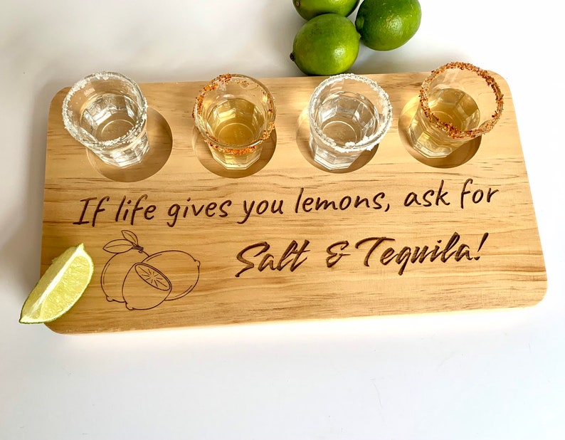 Tequila Flight Tray - Etsy