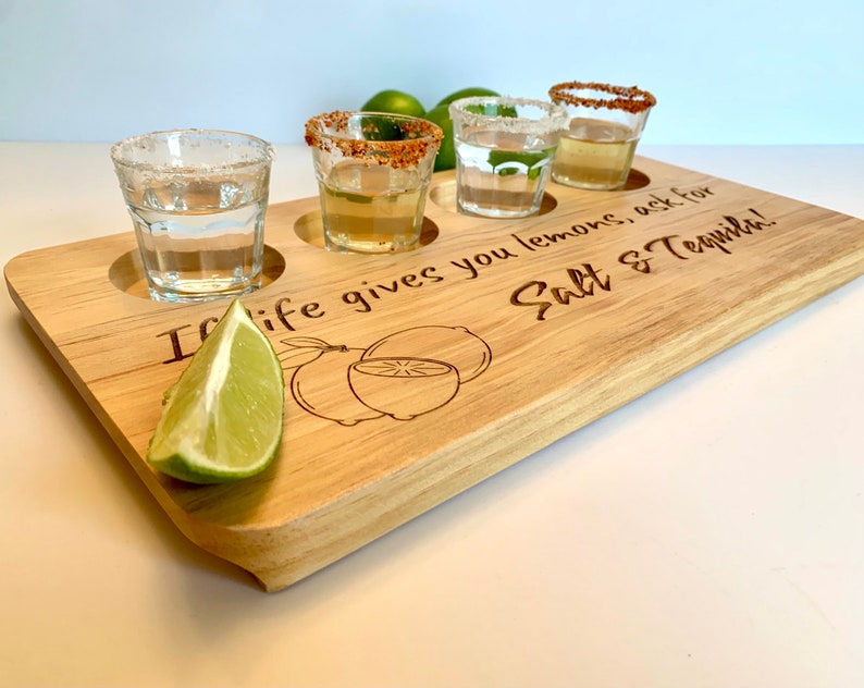 Tequila Flight Tray - Etsy