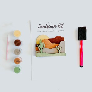 DIY 3D Arizona Desert Landscape Art Kit | Sedona | Phoenix | Mesa | DIY ...