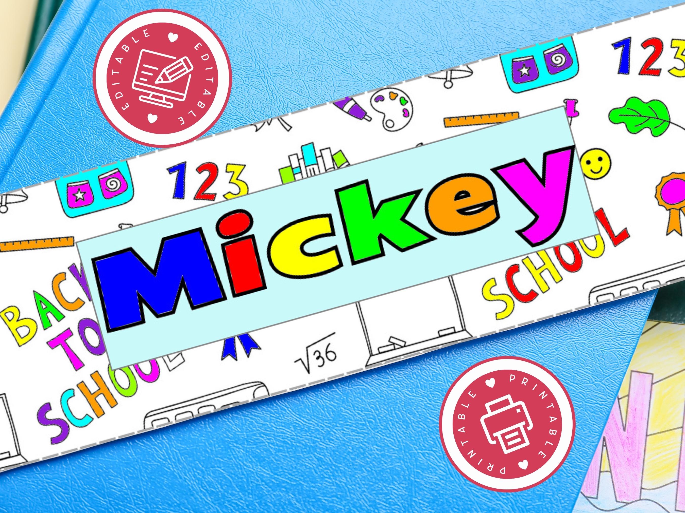 Back-to-school Coloring Bookmarks | Editable Canva Template | Printable ...