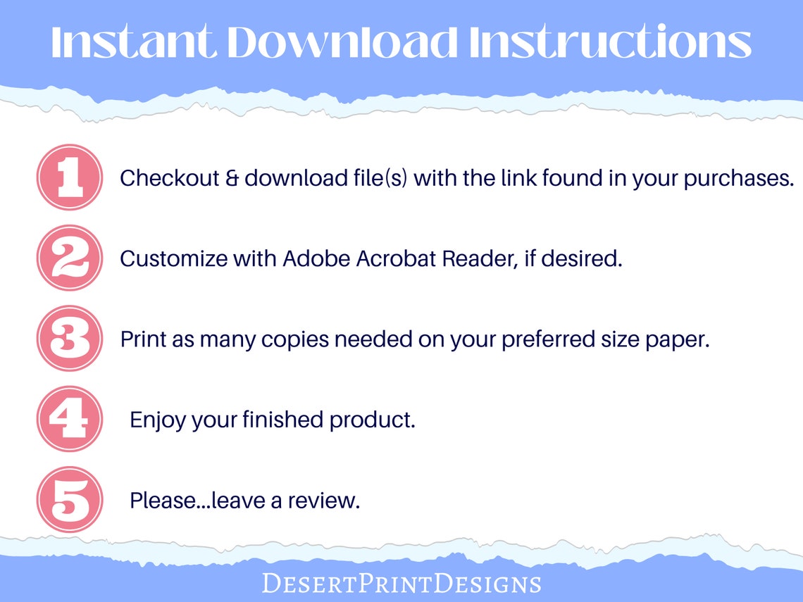 Blank Monthly Calendar Printable Editable Instant Download Landscape ...