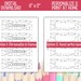 Back-to-school Coloring Bookmarks | Editable Canva Template | Printable ...