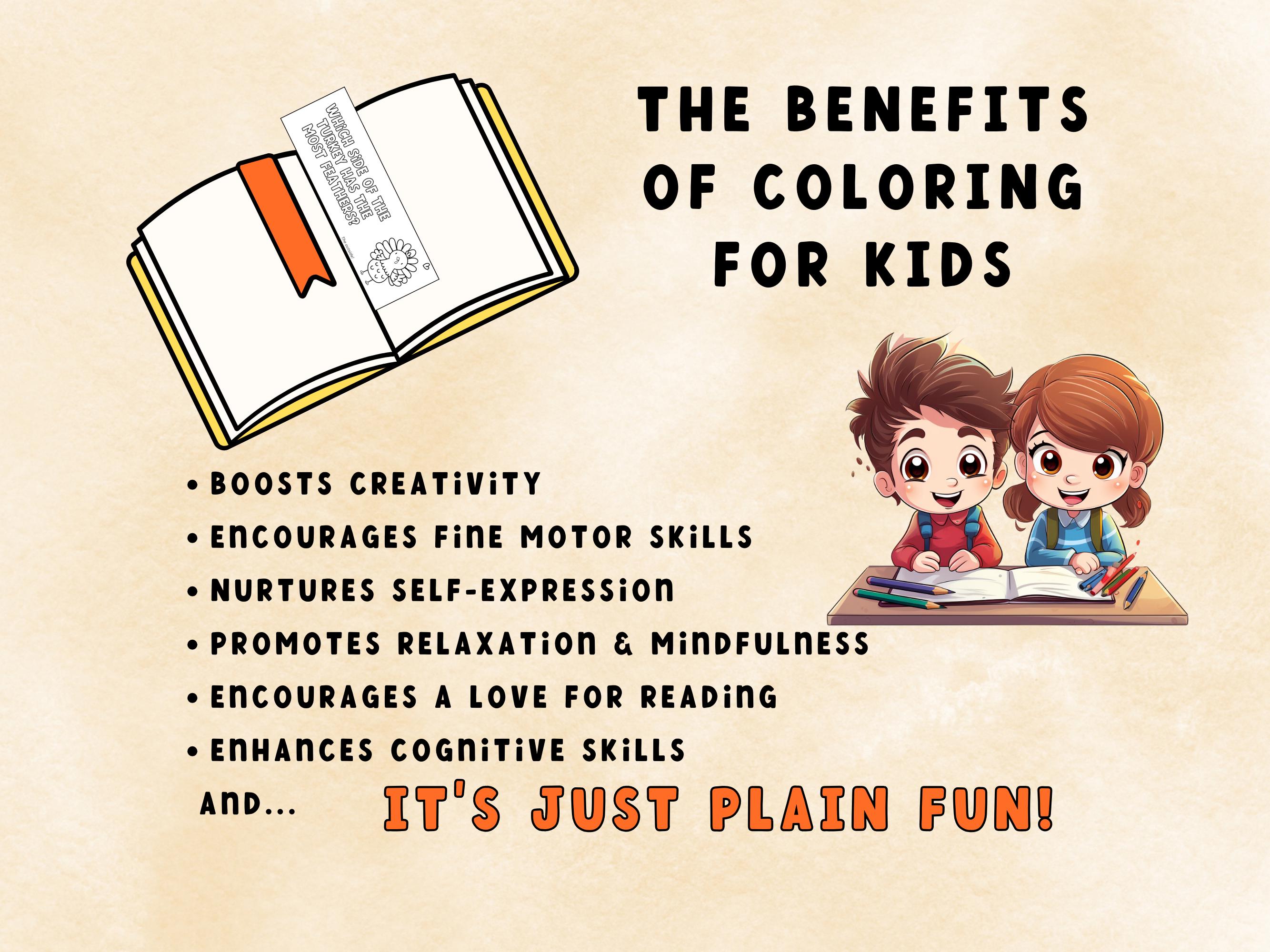 Thanksgiving Riddle Coloring Bookmarks: Fun Kids Activity (PDF) - Etsy