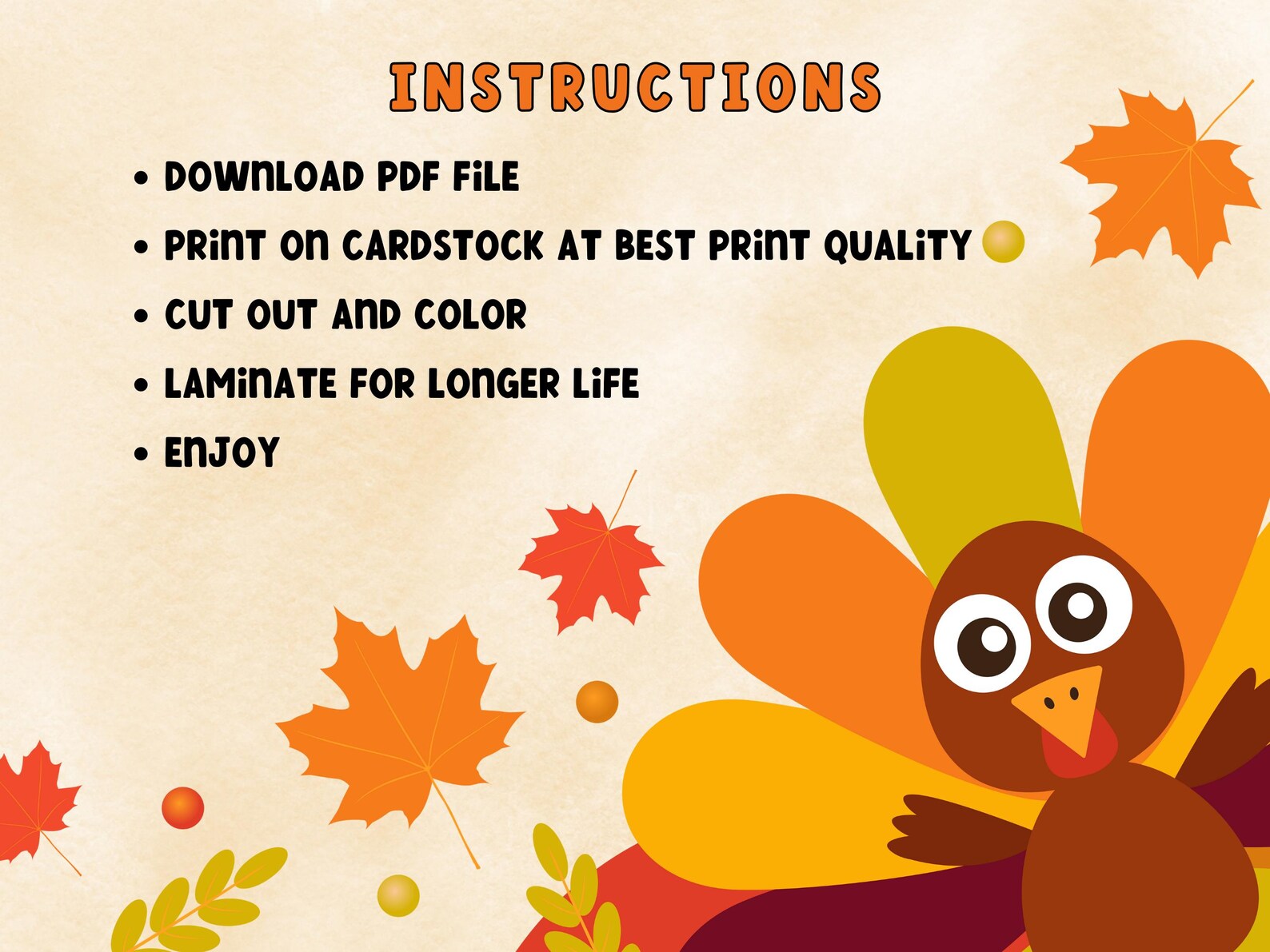Thanksgiving Riddle Coloring Bookmarks: Fun Kids Activity (PDF) - Etsy