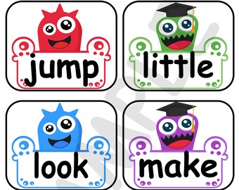 Dolch Sight Words - Etsy