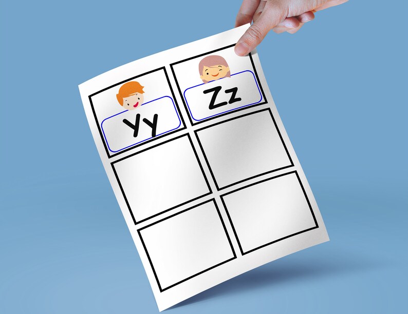 Alphabet Flashcards Printable, Uppercase and Lowercase Letters, ABC ...