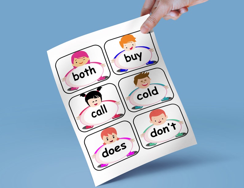 Dolch 2nd Grade Sight Word Flashcards Second Grade Printable - Etsy