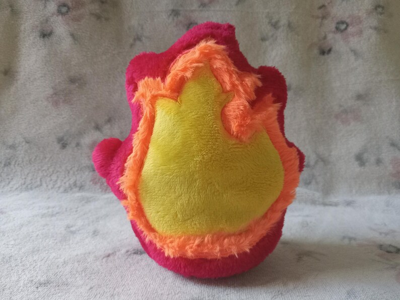 Howl's Moving Castle Calcifer Standing Flame Plushie - Etsy