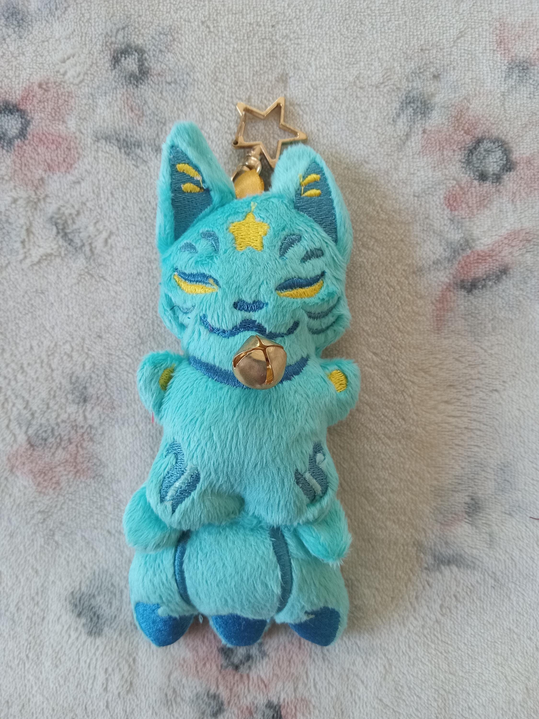 Kitsune Fox Plush Keychain - Etsy