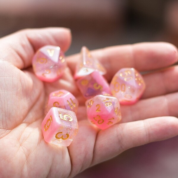 Pink Dice - Etsy