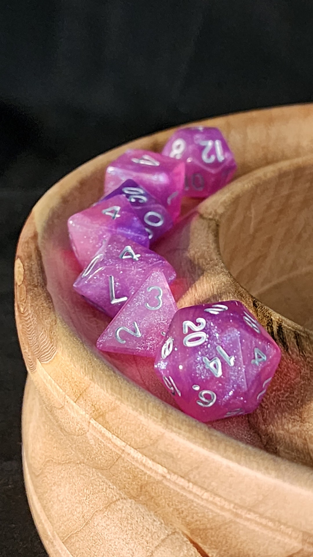 Twilight Sky Dnd Dice Set for Dungeons and Dragons TTRPG, Polyhedral ...