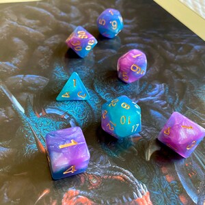 FEYWILD DREAMSCAPE Dnd Dice Set for Dungeons & Dragons Rpg - Etsy