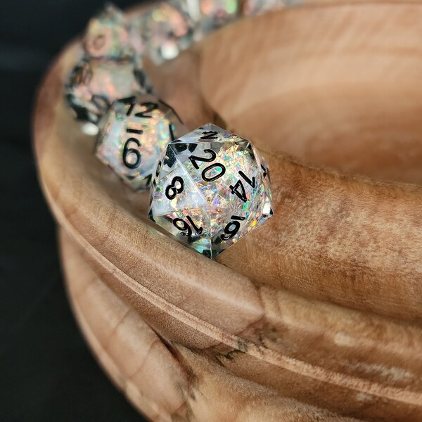 Clear Dice Set - Etsy