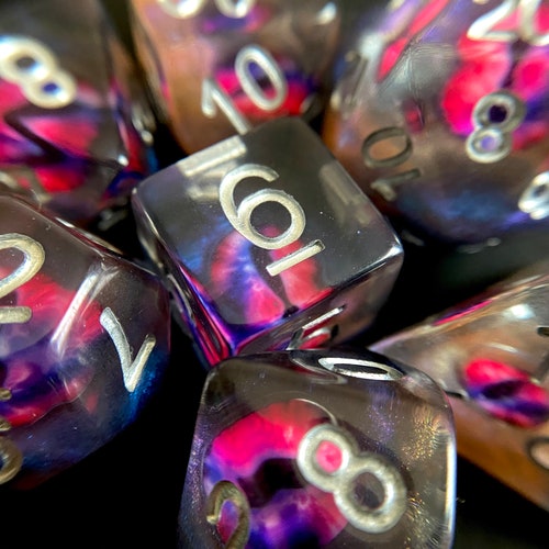 Eye Dnd Dice Set for Dungeons and Dragons TTRPG Polyhedral - Etsy