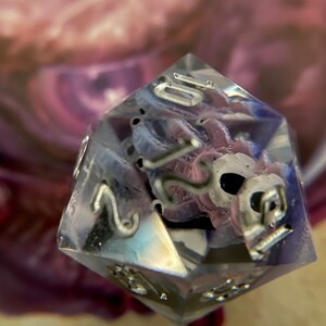 Beholder D20 Dnd Dice - HANDMADE D20 Dice - Miniature Beholder Monster ...