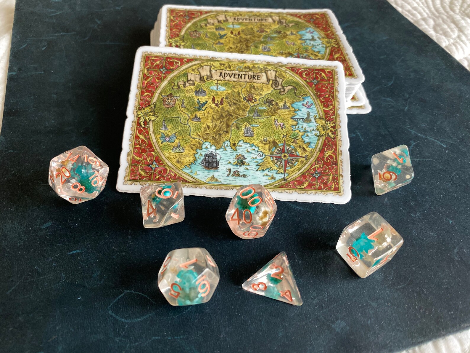 Dnd Stickers dnd Map Sticker Dnd Decal Vinyl Sticker Decal - Etsy