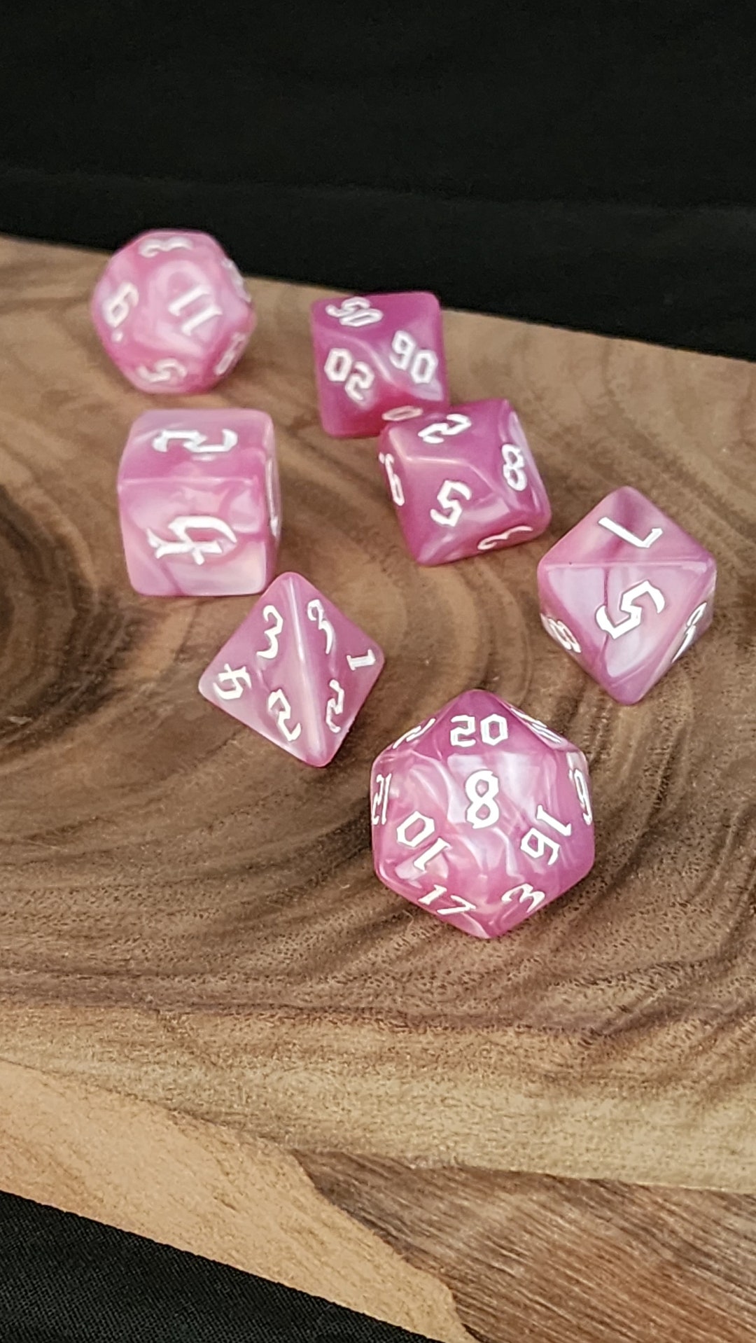 Summer Milk Shake Dnd Dice Set for Dungeons and Dragons Ttrpg, Cute ...