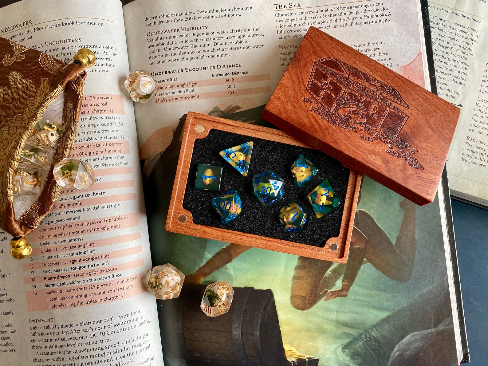 Ducky Dnd Dice Set Critical Role D20 Polyhedral Duck Dice - Etsy
