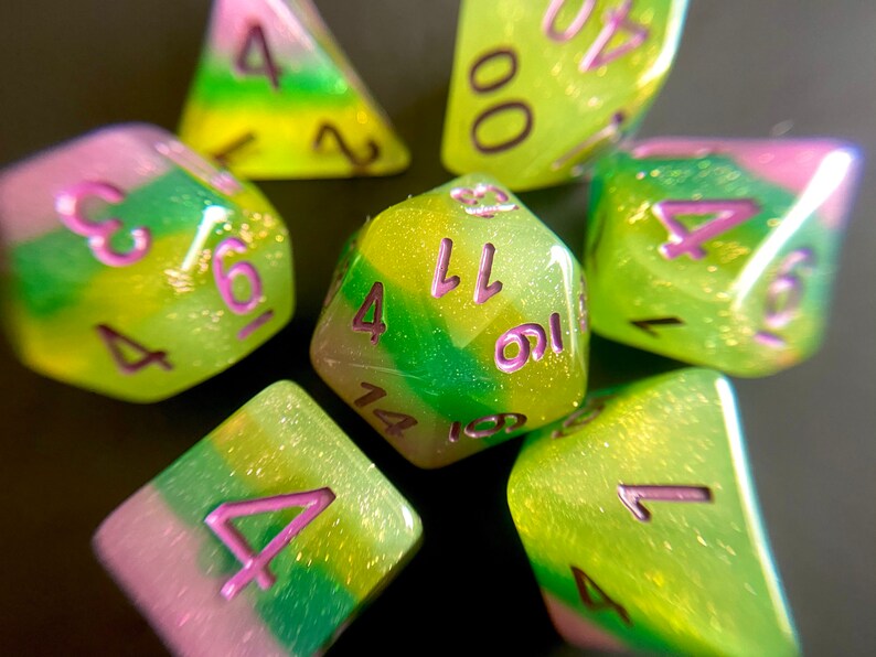 Dragon Skin Dnd Dice Set for Dungeons and Dragons RPG D20 | Etsy