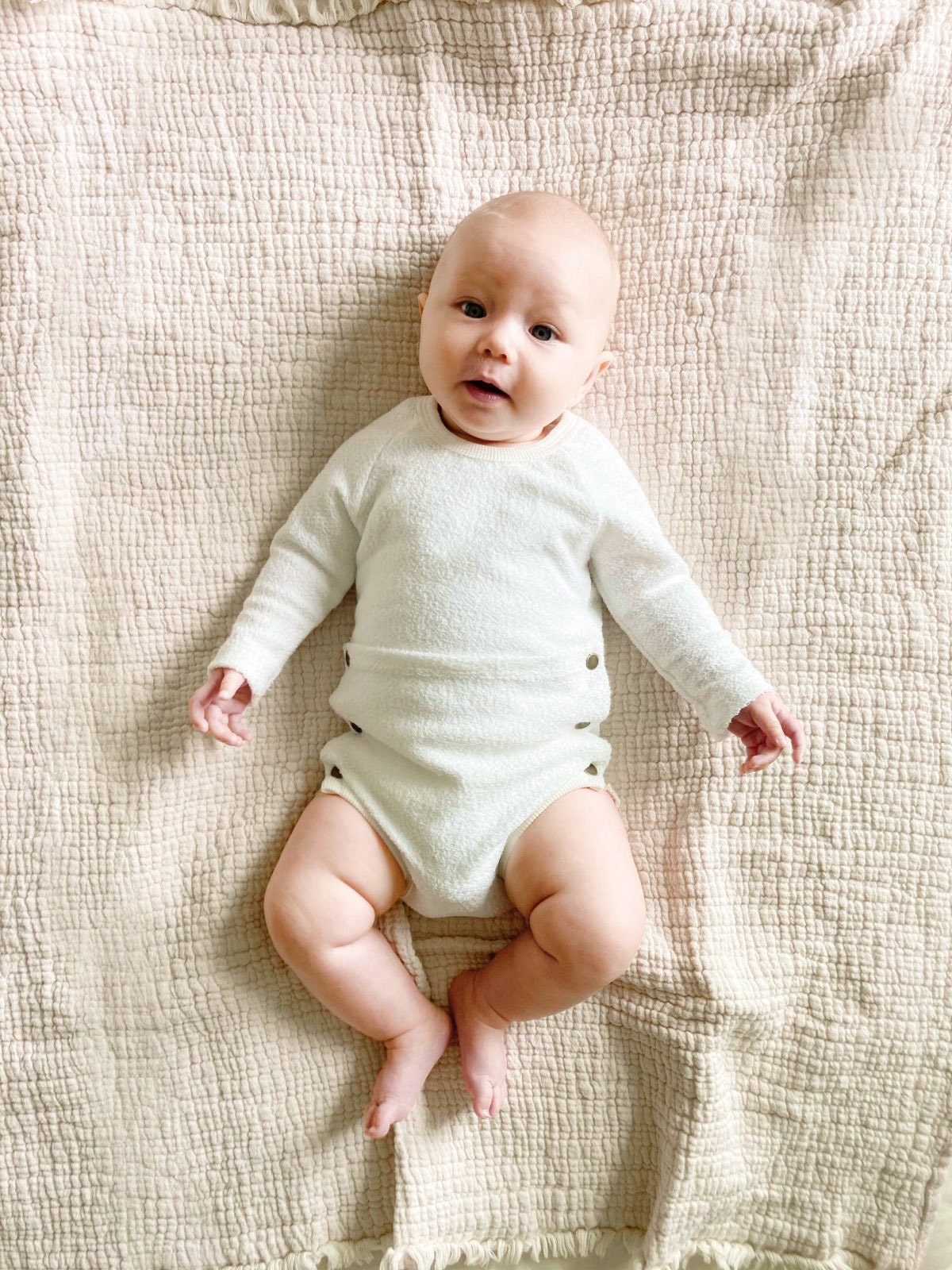 Front Flap Snap Baby Onesie Romper Pdf Sewing Pattern - Etsy