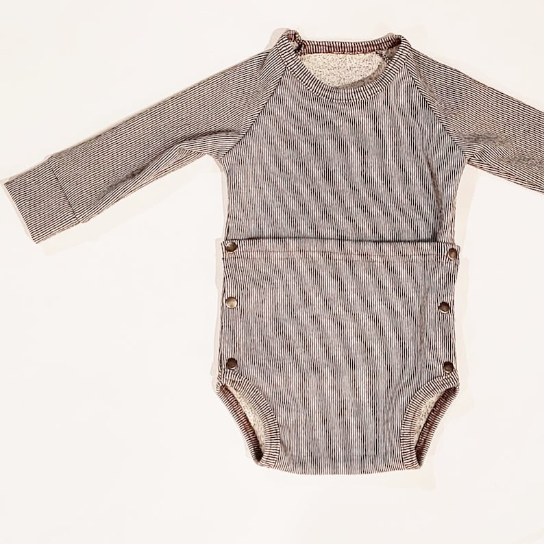 Front Flap Snap Baby Onesie Romper Pdf Sewing Pattern - Etsy