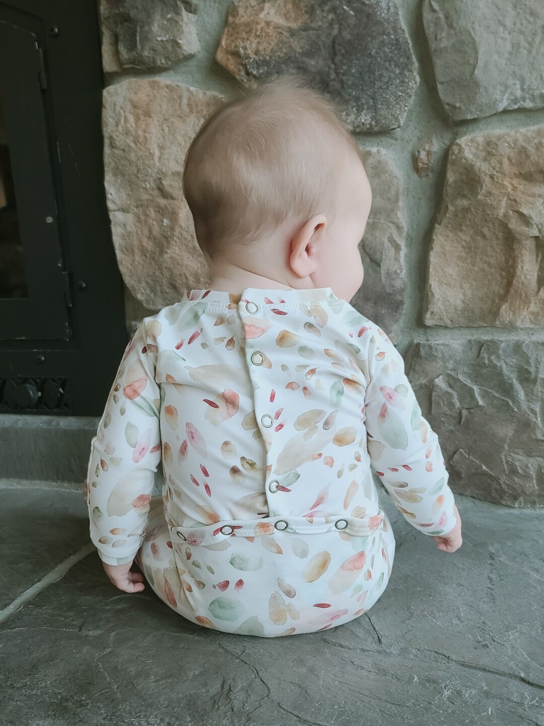 Back Snap Ultra Fitted Finnfeet Dolman Sleeve Baby Footie Pajama ...