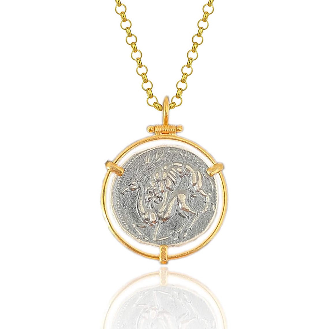 Ares God of War Ancient Coin Necklace – Inspired by the Hellenistic Era ...