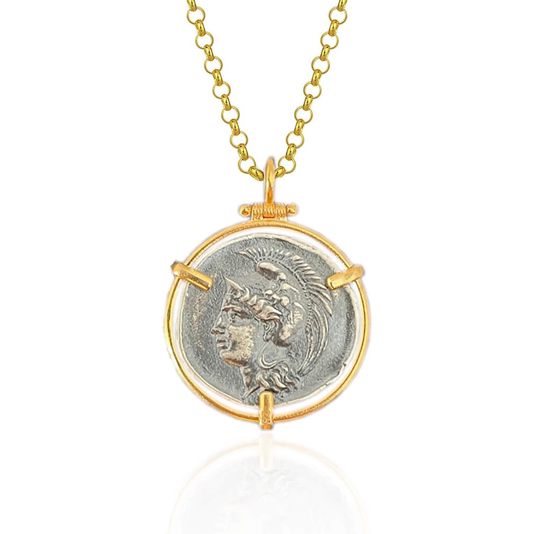 Ares God of War Ancient Coin Necklace – Inspired by the Hellenistic Era ...