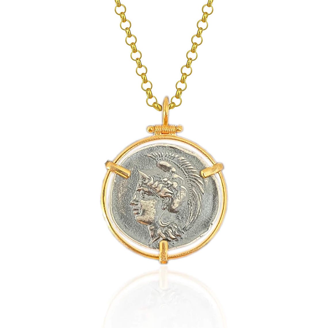 Ares God of War Ancient Coin Necklace – Inspired by the Hellenistic Era ...