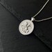 St.george Silver Coin Necklace - Etsy