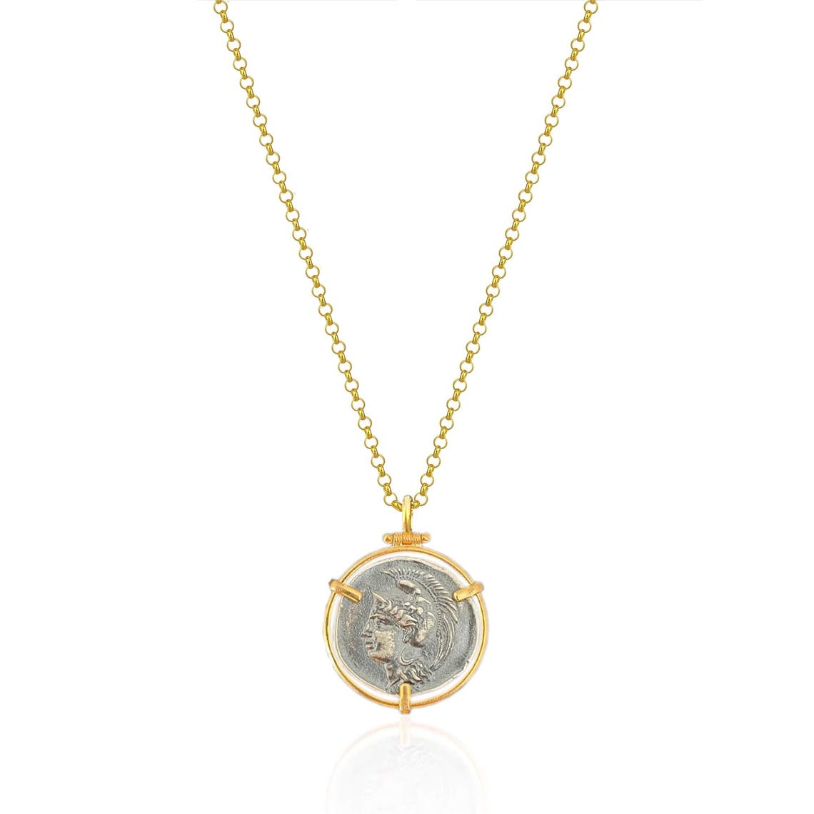 Ares God of War Ancient Coin Necklace – Inspired by the Hellenistic Era ...