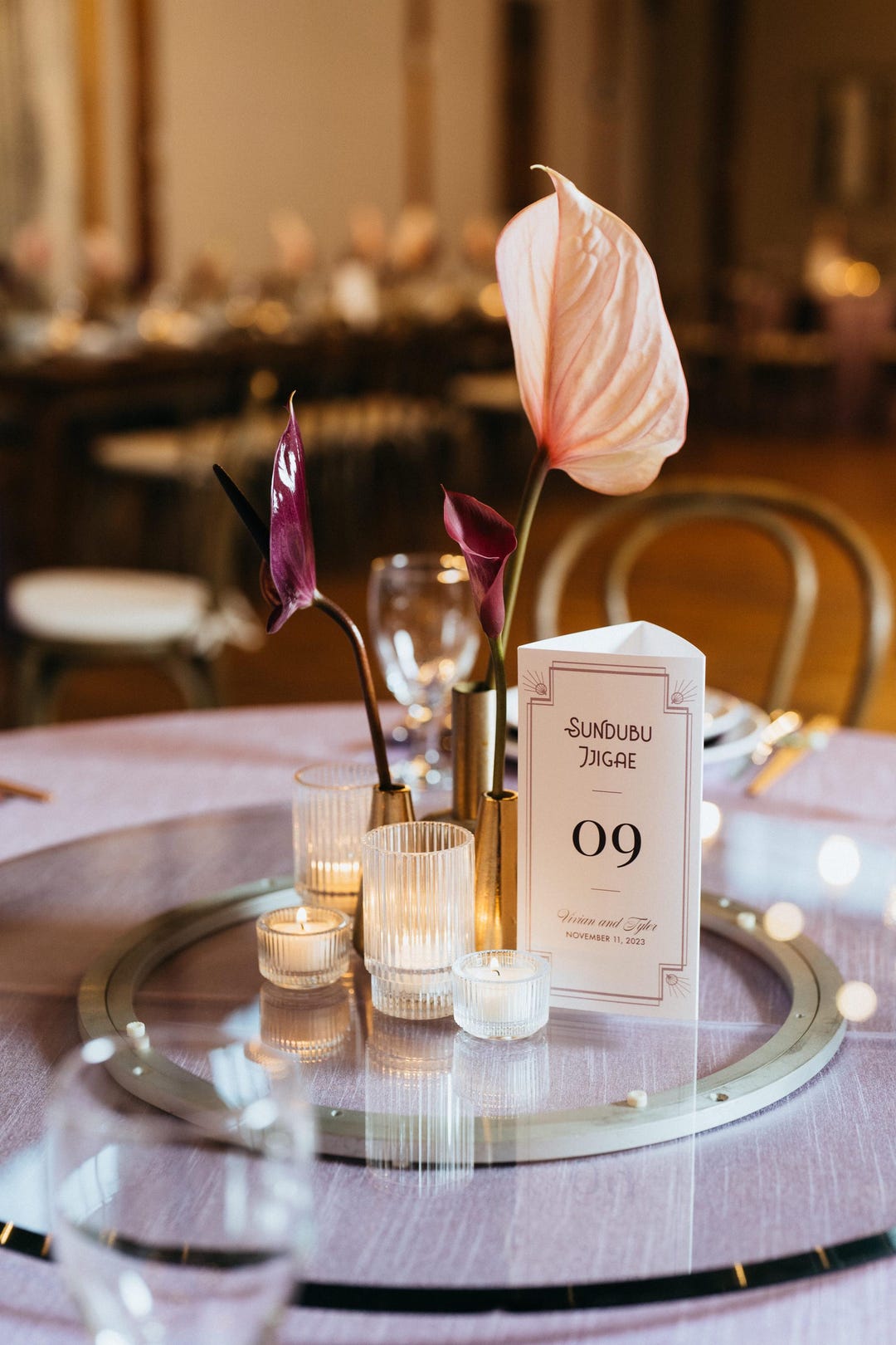 3-sided Table Numbers - Etsy