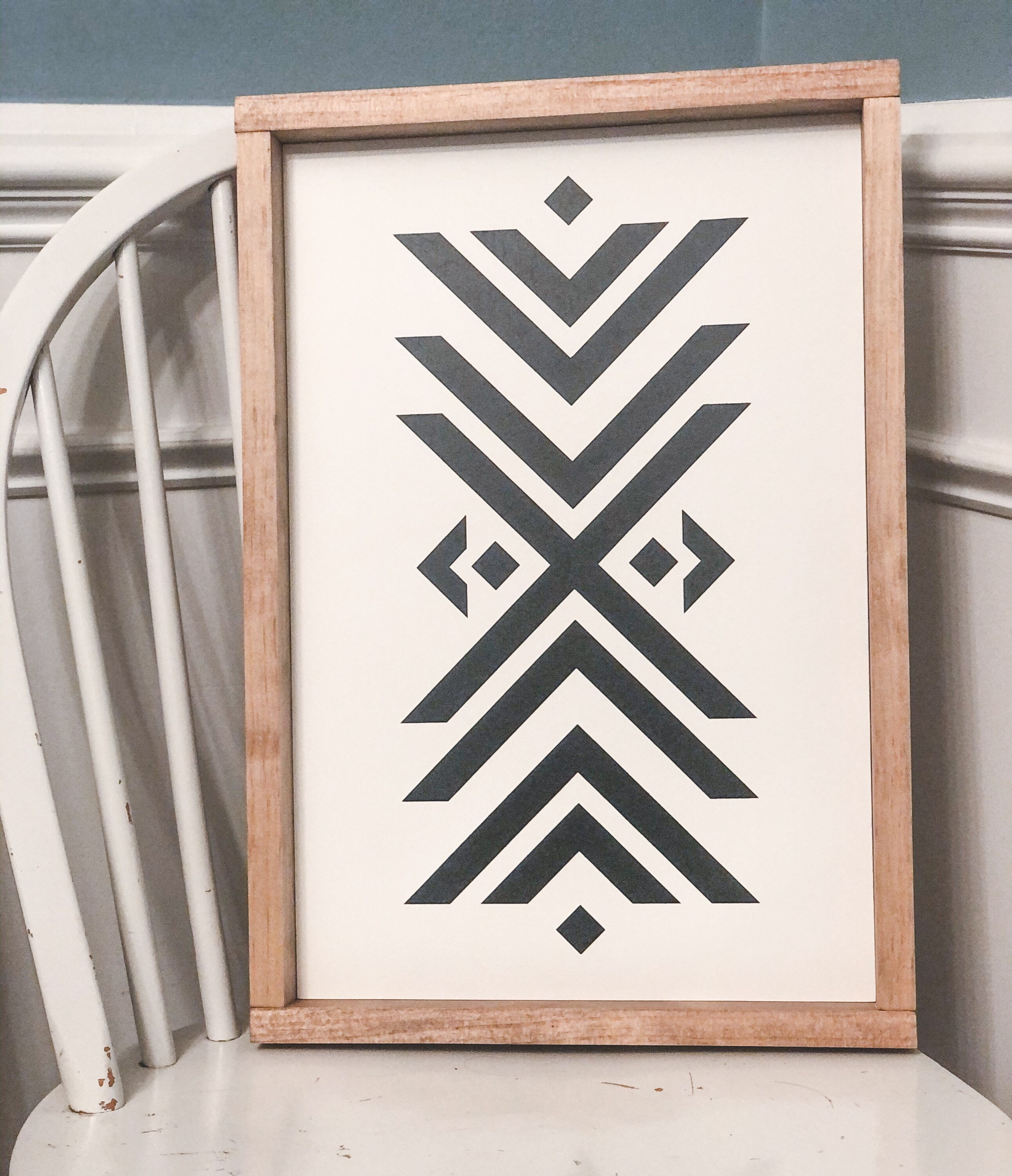 Boho Home Decor| Boho Pattern Framed Sign| Modern Boho Farmhouse ...