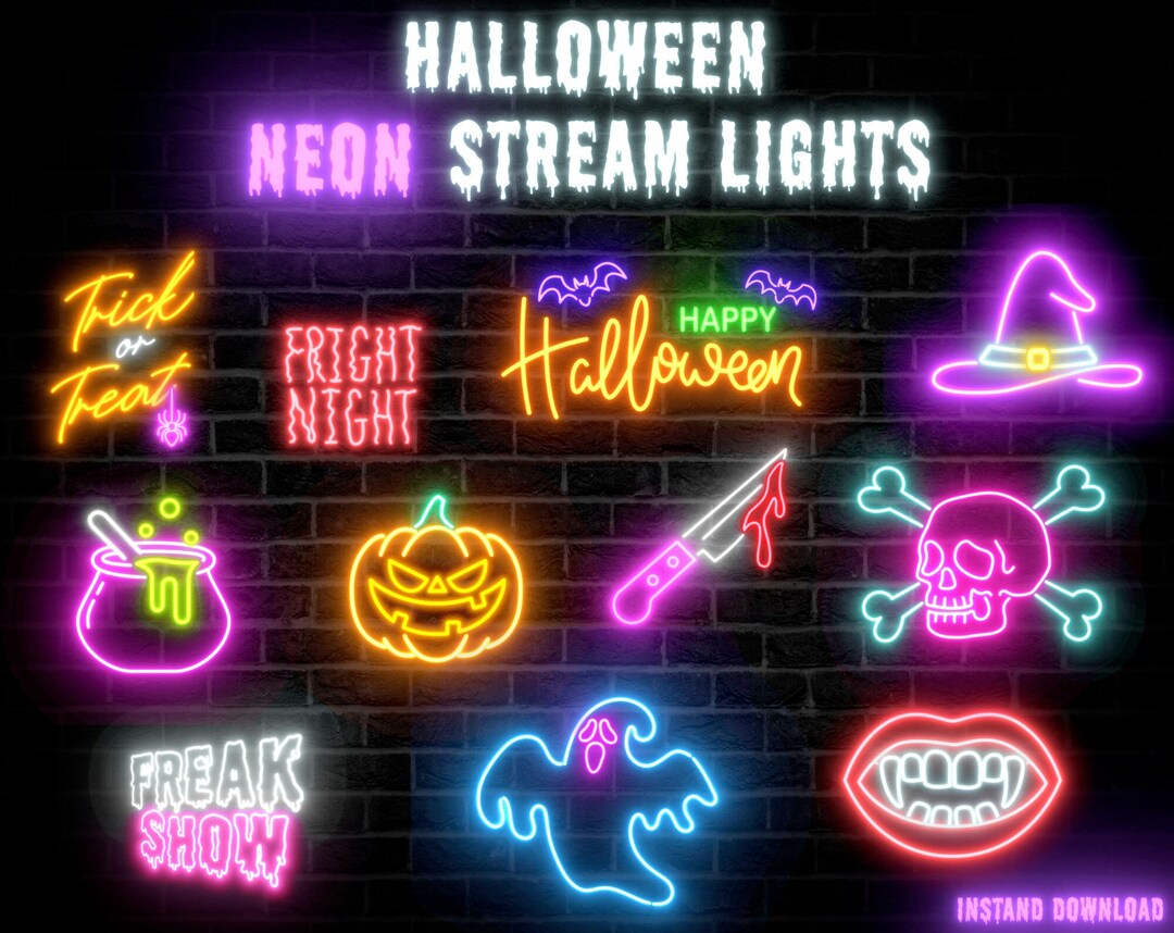 Halloween Stream Decoration | Spooky Stream Overlay, Halloween Twitch ...