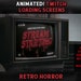 Animated Horror Twitch Screens Retro Horror Movie Halloween Loading ...